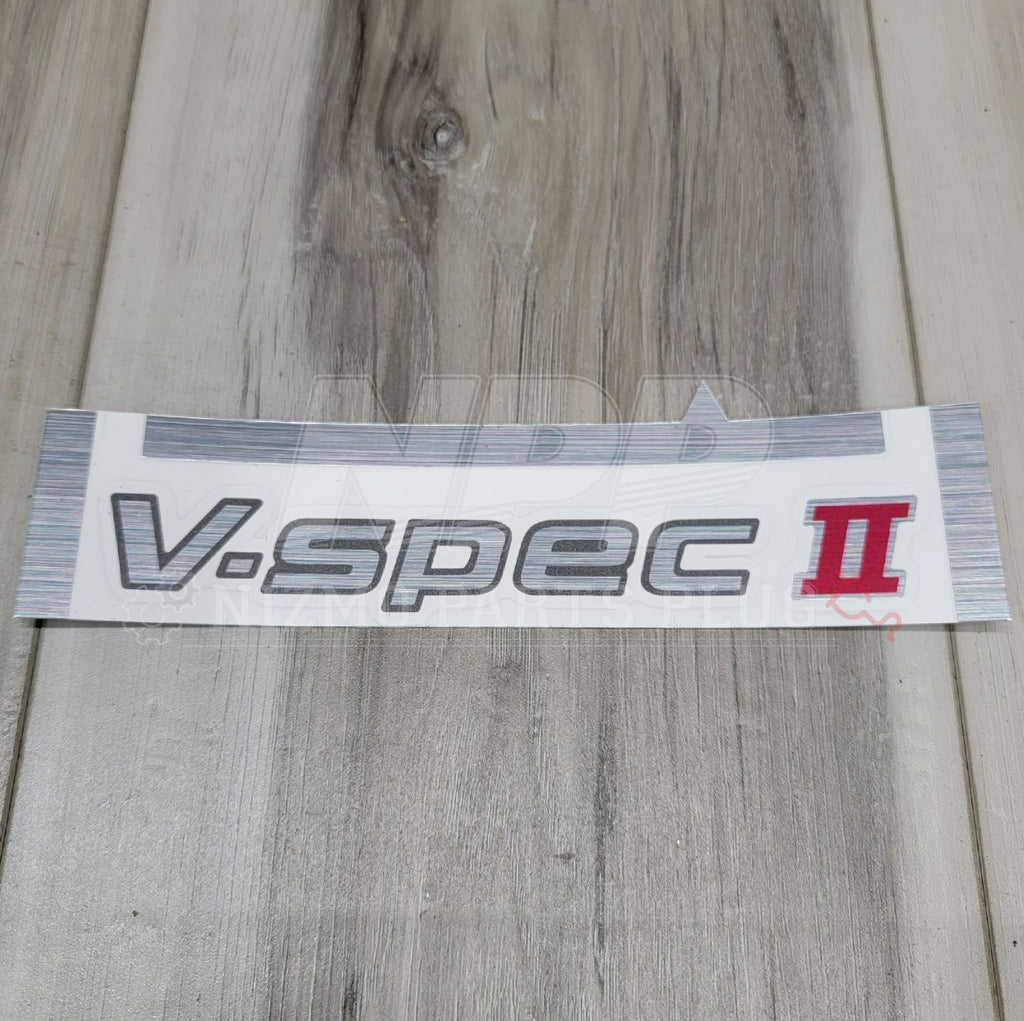 R34 Skyline GT-R Vspec II Trunk Decal